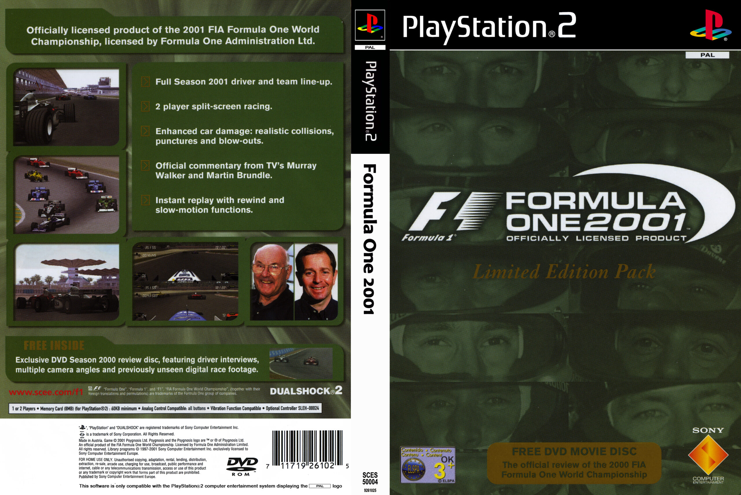 Formula One 2001 pro PS2